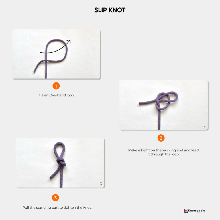 How to Tie an Overhand Slip Knot in 3 EASY Steps