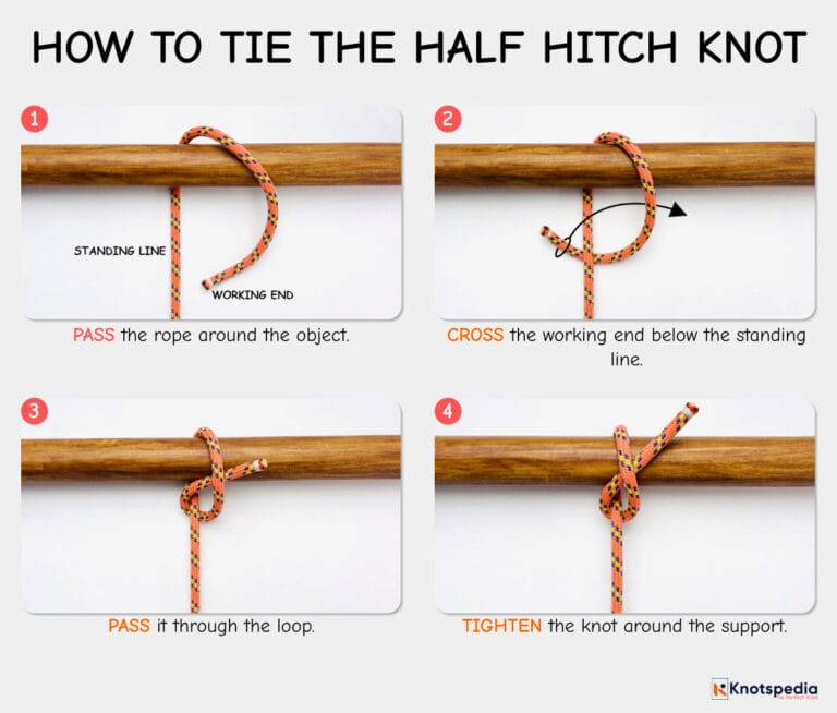 How to Tie the Half Hitch Knot (The Correct Way)