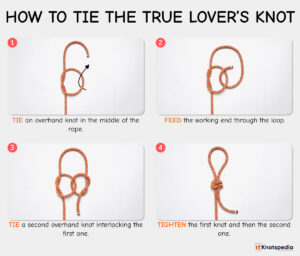 How to Tie the True Lover's Knot (Love Knot)