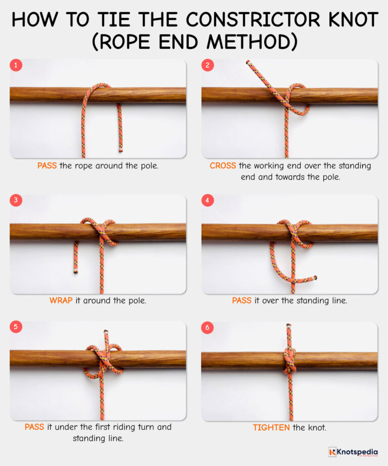 How to Tie a Constrictor Knot Step by Step