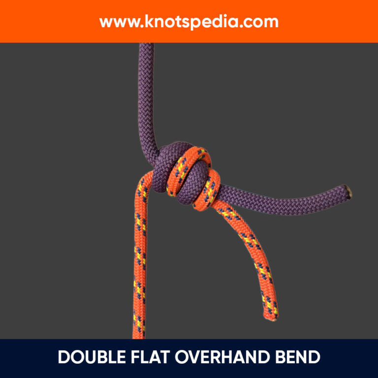 How to Tie a Flat Overhand Bend (European Death Knot)