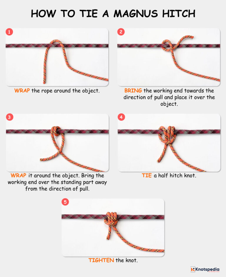 How to Tie a Rolling Hitch Knot (All 3 Versions)