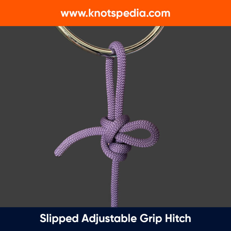 How to Tie an Adjustable Grip Hitch: Ridge Line Tensioner