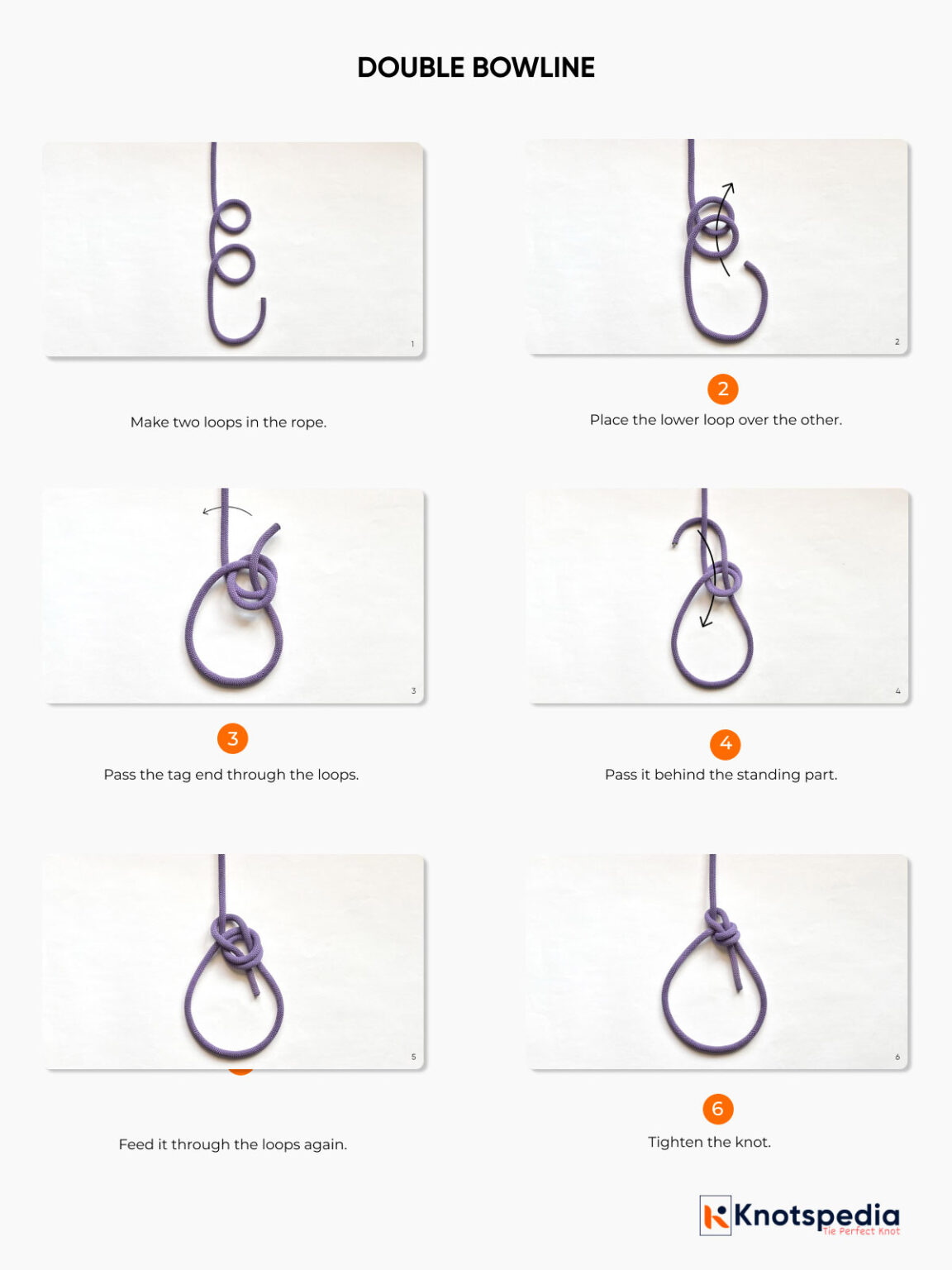 How to Tie a Double Bowline Knot: Step by Step Guide