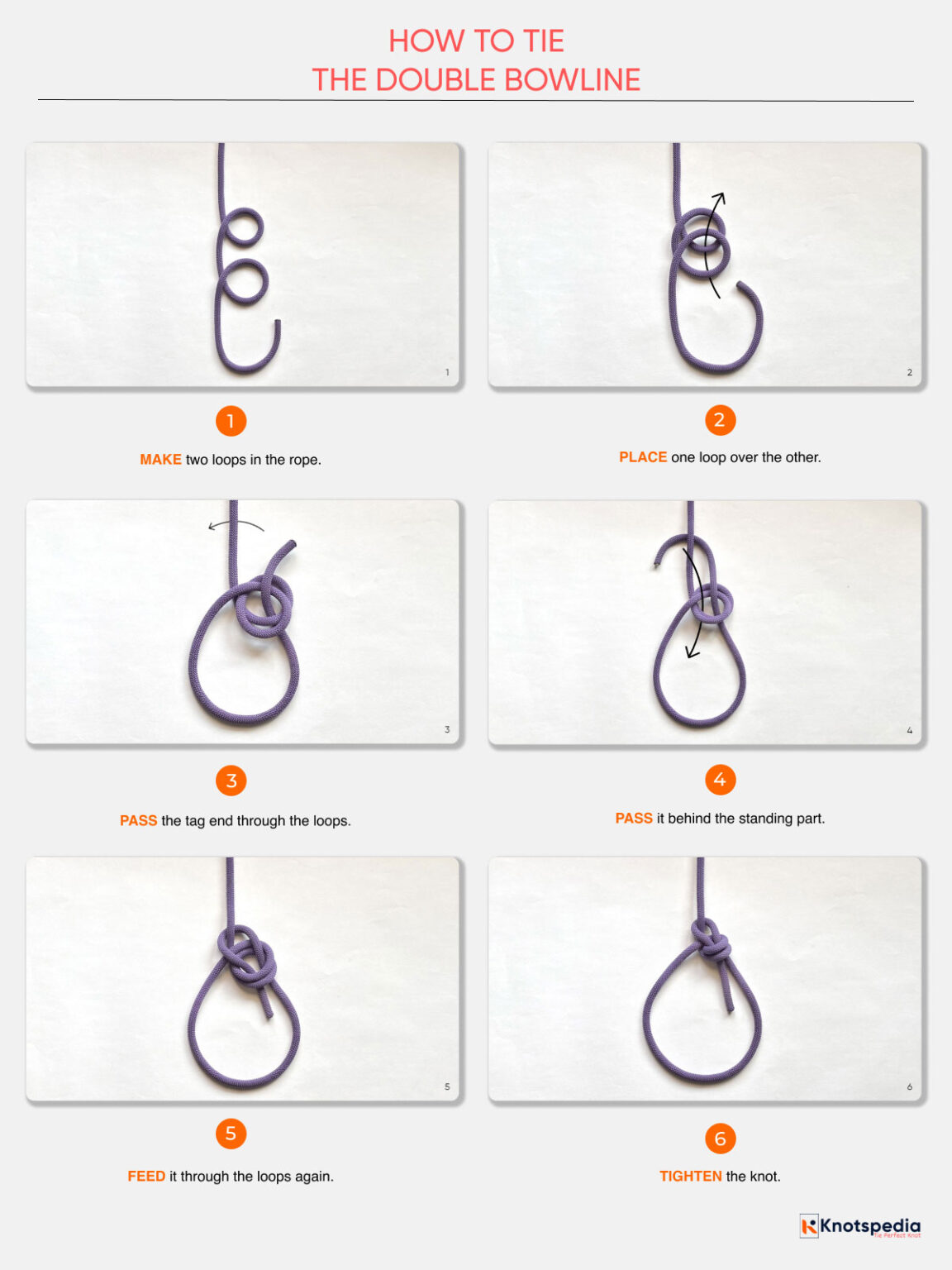 How to Tie a Double Bowline Knot: Step by Step Guide