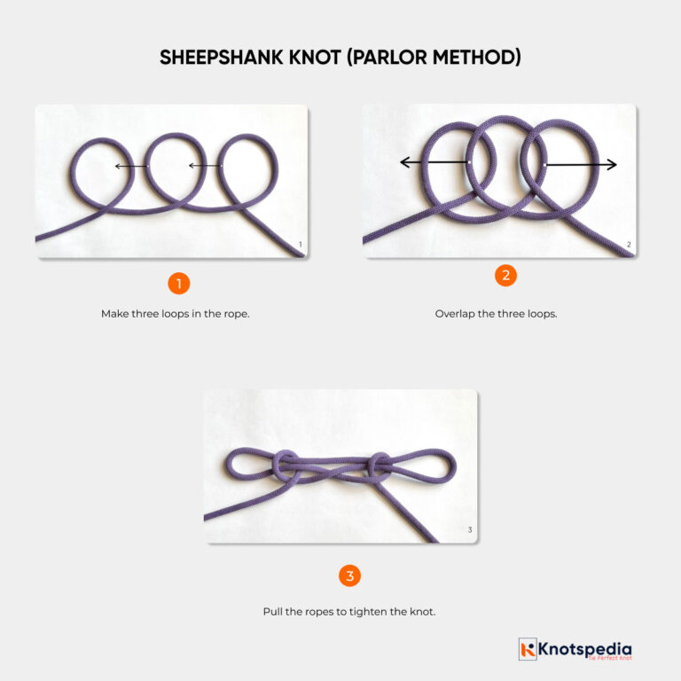 How to Tie a Sheepshank Knot in 3 EASY Steps