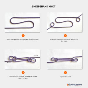 How to Tie a Sheepshank Knot in 3 EASY Steps