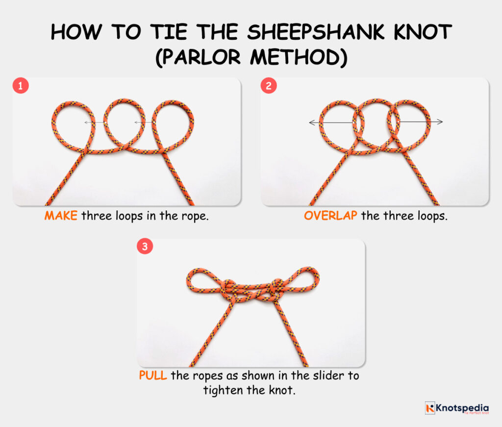 How to Tie a Sheepshank Knot in 3 EASY Steps