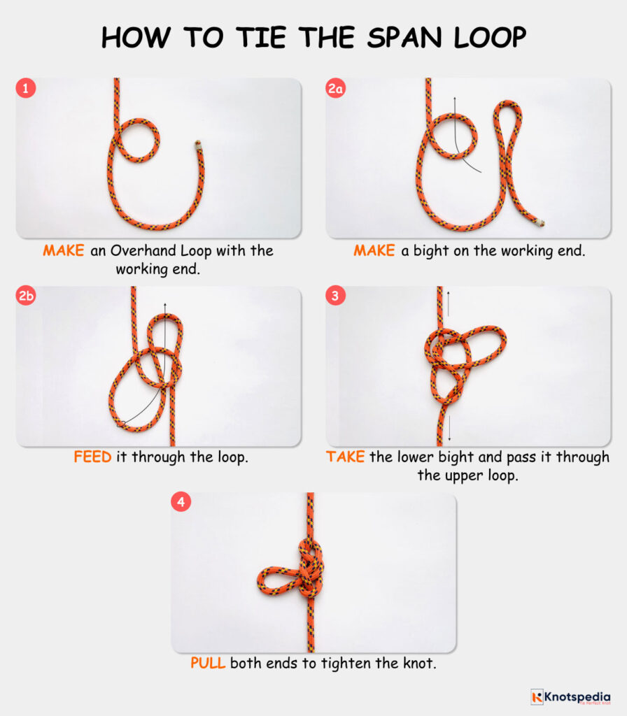 How to Tie a Span Loop Knot in 4 EASY Steps