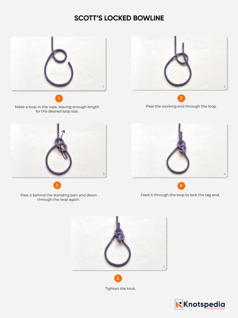 How to Tie the Scott's Locked Bowline: Most Secure Bowline