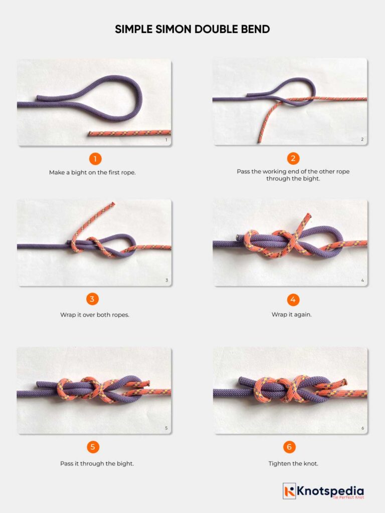How to Tie the Simple Simon Bend (All 3 Variations)