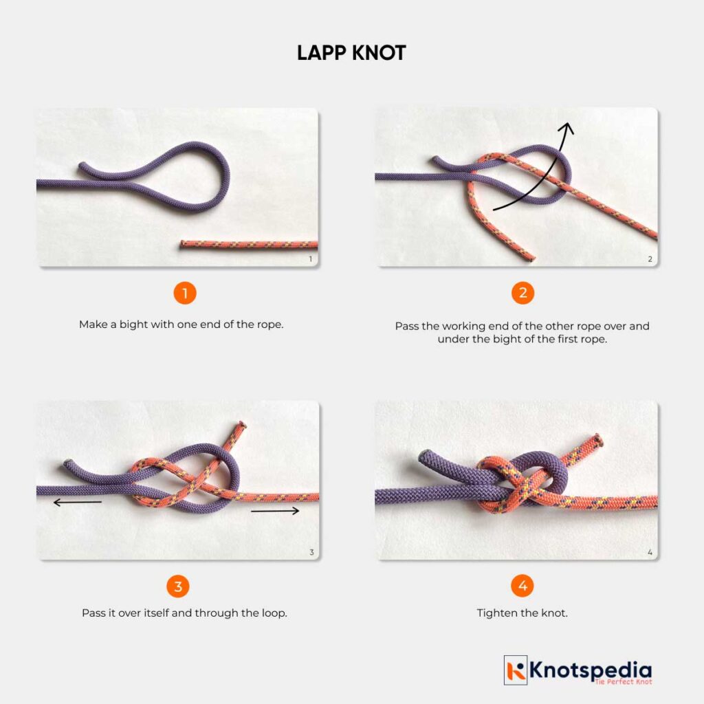 How to Tie the Lapp Knot ( Uses & Applications Included)