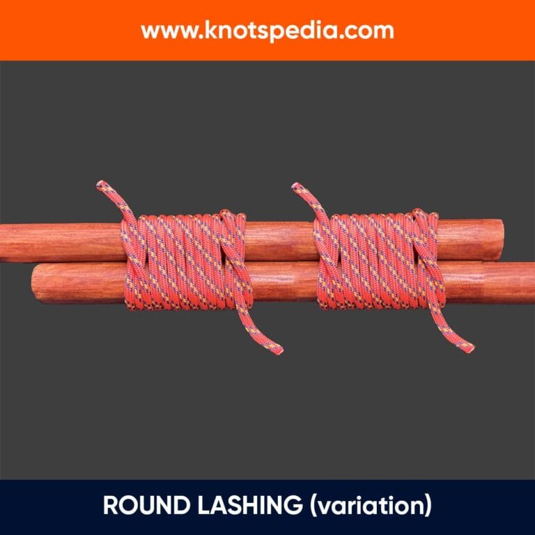 How to Tie the Round Lashing Step by Step