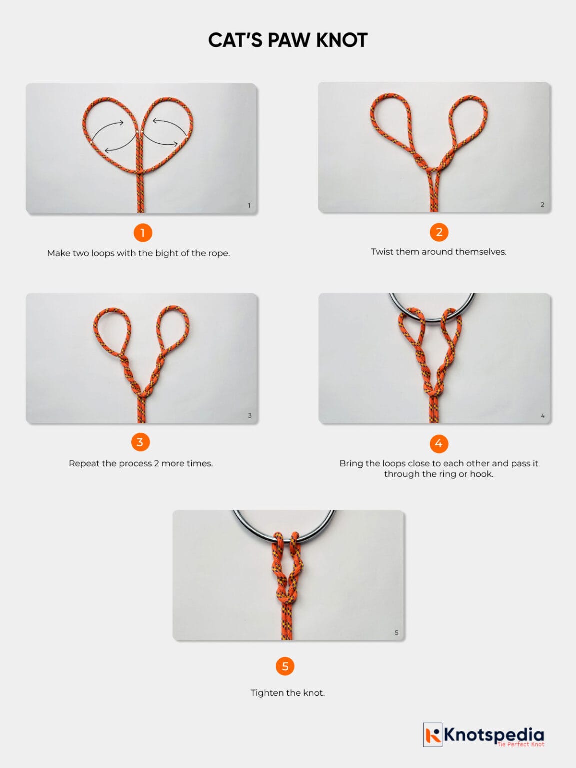 Cat's Paw Knot: How to Tie It and Where to Use It