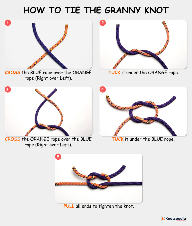 How To Tie The Granny Knot And When To Avoid It