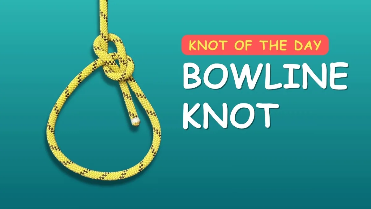Knot of the Day: Bowline (Sailor’s Lifeline for 500 Years)